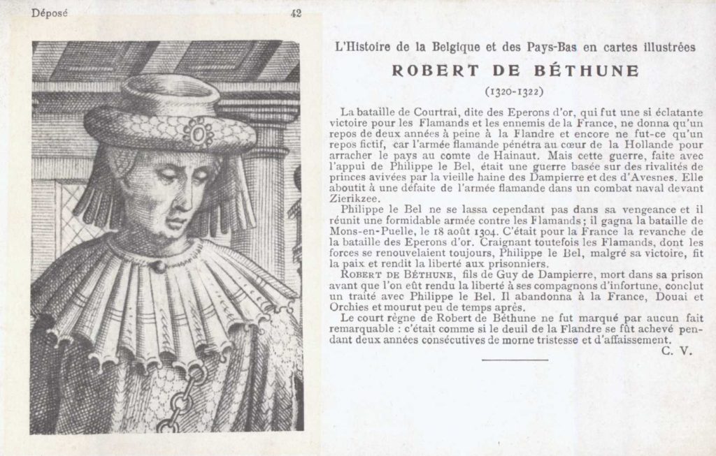 Robert de Béthune – Caput Ovis Kunstkaarten