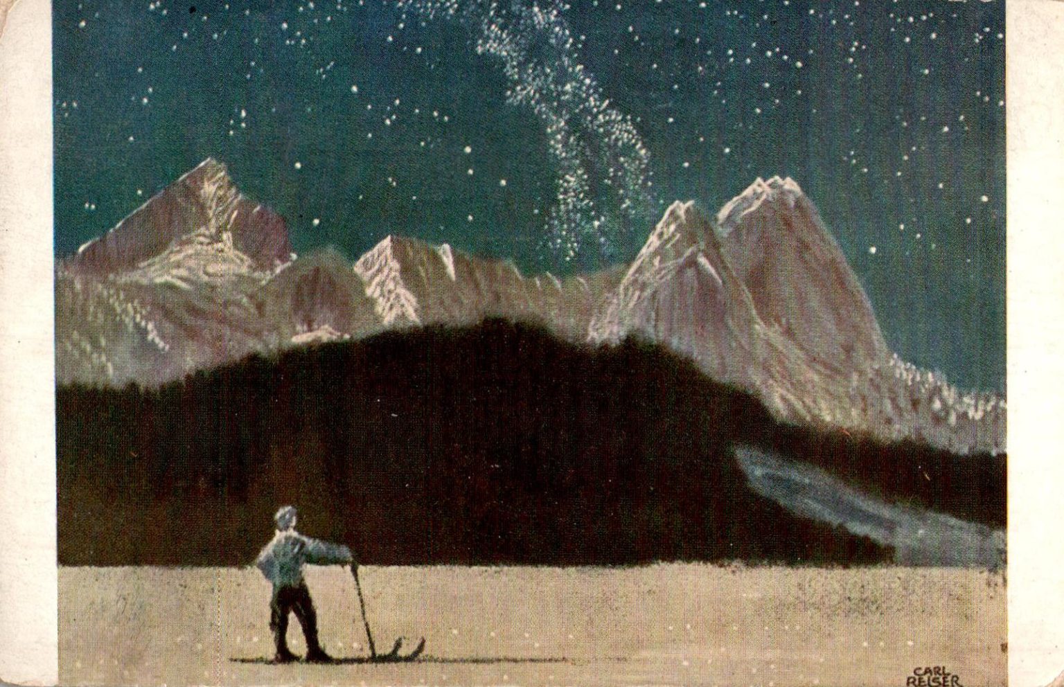 Reiser, Carl – Caput Ovis Kunstkaarten