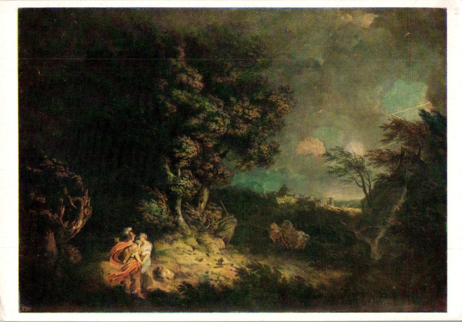 Jones, Thomas – Caput Ovis Kunstkaarten